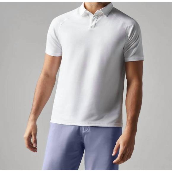 RHONE | Shirts | New Rhone Mens Delta Pique Polo In White | Poshmark